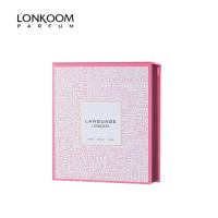 China Lonkoom Language Pink Eau De Parfum 100ml Woody Floral Women Perfume OEM for sale