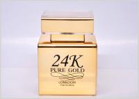 China Lonkoom 100ml EDP Perfume for Women 24k Gold Long Lasting Floral Fruity Spray for sale