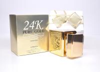 China Lonkoom 100ml EDP Perfume for Women 24k Gold Long Lasting Floral Fruity Spray for sale