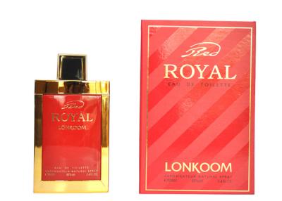 China Custom Red Royal Lonkoom Eau De Parfum for Women 100ml Floral Long Lasting for sale