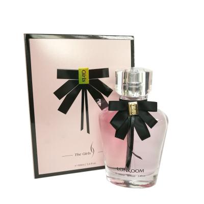 China Lonkoom Girl EDP Spray Perfume 80ml Floral Fruity Body Spray for Women OEM Custom for sale