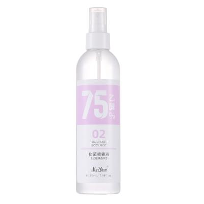 China 235ml Fragrance Body Mist Alcohol Liquid Hand Sanitizer with Custom Size Options for sale