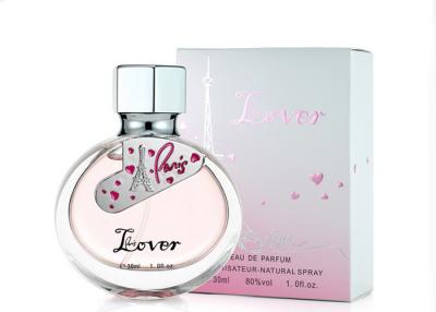 China Paris Lover Women Eau De Parfum 30ml 50ml Pink Gold Floral Fruity Spray GMPC for sale