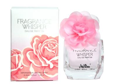 China 45ml Floral Scent Eau De Toilette Perfume for Women OEM Custom Glass Bottle Spray for sale