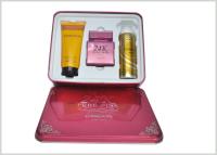 China 1802GS 24k Pure Pink Perfume Gift Sets With Deo Spray for sale