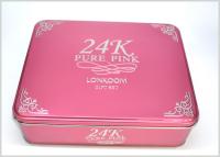China 1802GS 24k Pure Pink Perfume Gift Sets With Deo Spray for sale