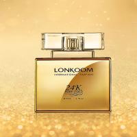 China Lonkoom 24K Pure Gold Eau de Parfum 100ml for Women Sweet Fruity Long Lasting for sale