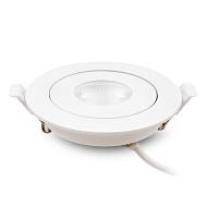 China FCC Certified Tilt LED Recessed Downlights 5CCT CRI 80 Heat Resistant for sale