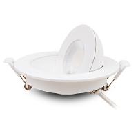 China FCC Certified Tilt LED Recessed Downlights 5CCT CRI 80 Heat Resistant for sale