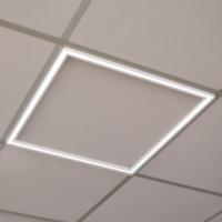 China Dimmable LED Slim Panel Light 2x2 20w 3CCT CRI 80 Aluminum Alloy for sale