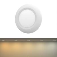 China 5/6 Inch Modern Led Pendant Disk Lights, Dimmable , 5cct Selectable, 12W EQV 110W ETL for Bedroom approval for sale
