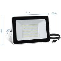 China Waterproof Dimmable LED Flood Light , 5000lm 50w Ip65 LED Waterproof Floodlight for sale