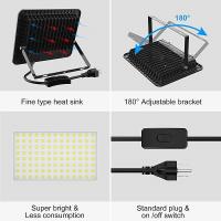 China Super Bright Waterproof LED Flood Light 100W 10000lm Wifi Controlled For Yard for sale