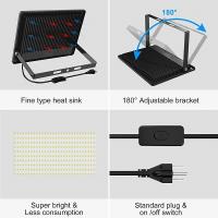 China ETL Approved Colored LED Flood Light 150W , 15000LM Waterproof  Security Light for sale
