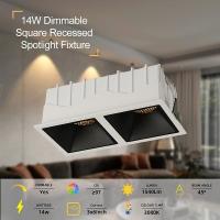 China Rectangle Canless LED Linear Spotlight Anti Glare Bedroom Use With H2 Head for sale