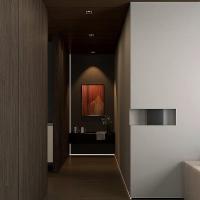 China Square Black Recessed Spotlights 7W 3 Inch 3000k Linear Cob Type For Living Room for sale