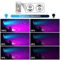 China RGB Waterproof LED Flood Light With Remote Control 25w Dimmable for sale