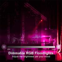 China SMD Waterproof Outdoor Flood Lights , IP66 100W Outdoor Rgb Flood Lights for sale