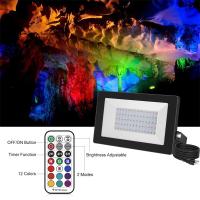 China Dimmable RGB Waterproof LED Flood Light 150w Ip66 Outdoor With US Plug for sale