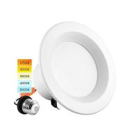 China Ceiling Color Changing LED Flush Mount Light 10W 4 Inch 750lm For Bedroom for sale
