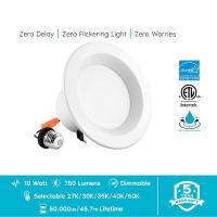 China Ceiling Color Changing LED Flush Mount Light 10W 4 Inch 750lm For Bedroom for sale