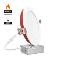 China Fire Rated Dimmable LED Downlights 6inch 15w 5cct UL certified For Bathroom for sale