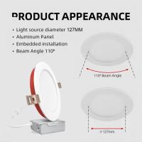 China Fire Rated Dimmable LED Downlights 6inch 15w 5cct UL certified For Bathroom for sale