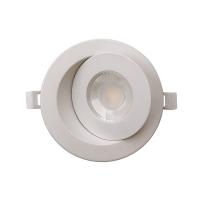 China Gimbal Fire Rated Dimmable LED Downlights 4 Inch 10w  Indoor  Pot Type for sale