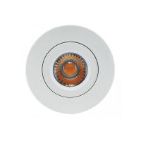 China Adjustable Slim Round LED Downlight , 12w Trimless Fire Rated Downlights for sale