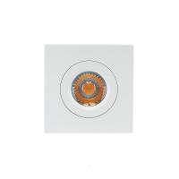 China Indoor White Dimmable LED Downlights 4 Inches AC12V  60Hz Square COB for sale