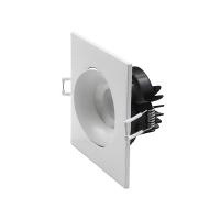 China Residential Square Dimmable LED Downlights 3.5inch 9w 5cct Gimbal Cob Type for sale