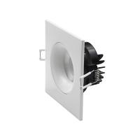 China Residential Square Dimmable LED Downlights 3.5inch 9w 5cct Gimbal Cob Type for sale