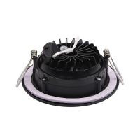 China Round Slim Dimmable LED Downlights 4 Inch 900lm Residential for sale
