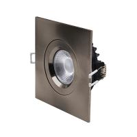 China Square Low Profile Dimmable LED Downlights 4 Inches 12w 120v Residential for sale