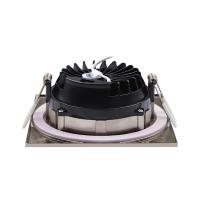 China Square Low Profile Dimmable LED Downlights 4 Inches 12w 120v Residential for sale