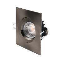 China Square Low Profile Dimmable LED Downlights 4 Inches 12w 120v Residential for sale