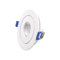 China Round Dimmable LED Recessed Lights , 3.5inch 9w Gimbal Recessed Lighting for sale