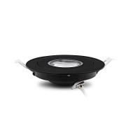 China Matt Black Recessed Dimmable LED Downlights 3.5inch 9w 2700k Round for sale