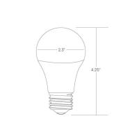 China UL Certified Enclosed Fixture Rated Led Bulbs , A19 E26 LED Bulb Daylight 1000LM for sale