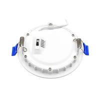 China Edge Lit Power Adjustable LED Slim Panel Light 4 Inch Wafer Dimmable Flat COB for sale
