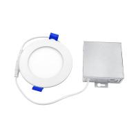 China Edge Lit Power Adjustable LED Slim Panel Light 4 Inch Wafer Dimmable Flat COB for sale