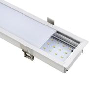 China Custom Recessed LED Linear Strip Light 440lm Aluminum Ceiling Mount for sale