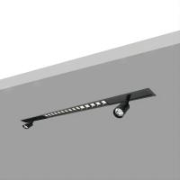 China Aluminum Linear LED Strip Lighting , Suspended Strip Light 347V for sale