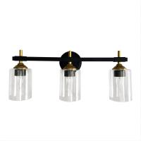 China ETL Certified Dimmable Vanity Light Bar , Silver Bathroom Light Fixtures 2000LM for sale