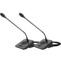 China HUAIN Meeting Discussion Table Wired Digital Conferencing Daisy Chain Conference System Delegate Unit Microphone for sale