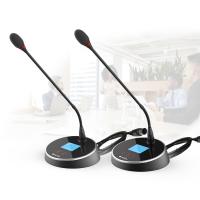 China Custom Wired Digital Conferencing Equipment Conference Delegate Mic Desktop Microphone System for sale