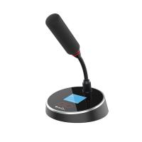 China Custom Wired Digital Conferencing Equipment Conference Delegate Mic Desktop Microphone System for sale