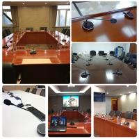 China Custom Wired Digital Conferencing Equipment Conference Delegate Mic Desktop Microphone System for sale