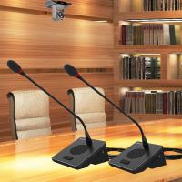 China Classic Style Conferencing Digital Conference Table Meeting Microphone Discussion System Chairman Delegate Unit for sale