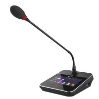 China HUAIN Hand in Hand 5G Discussion Chairman Unit Voting Microphone Wireless Conference System Mic with Control Unit for sale